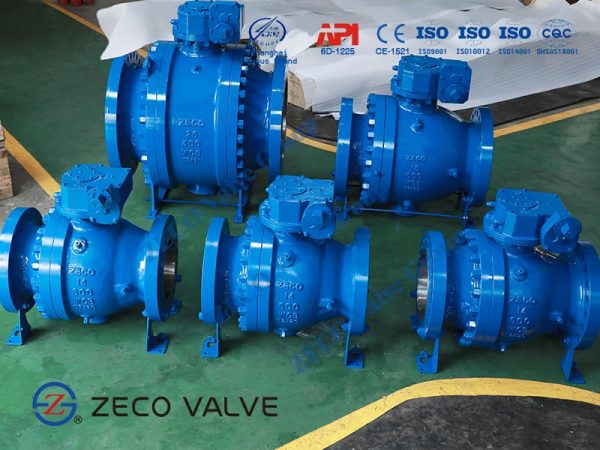Gear Valve - Gear Operated Ball Valve | Zeco Valve