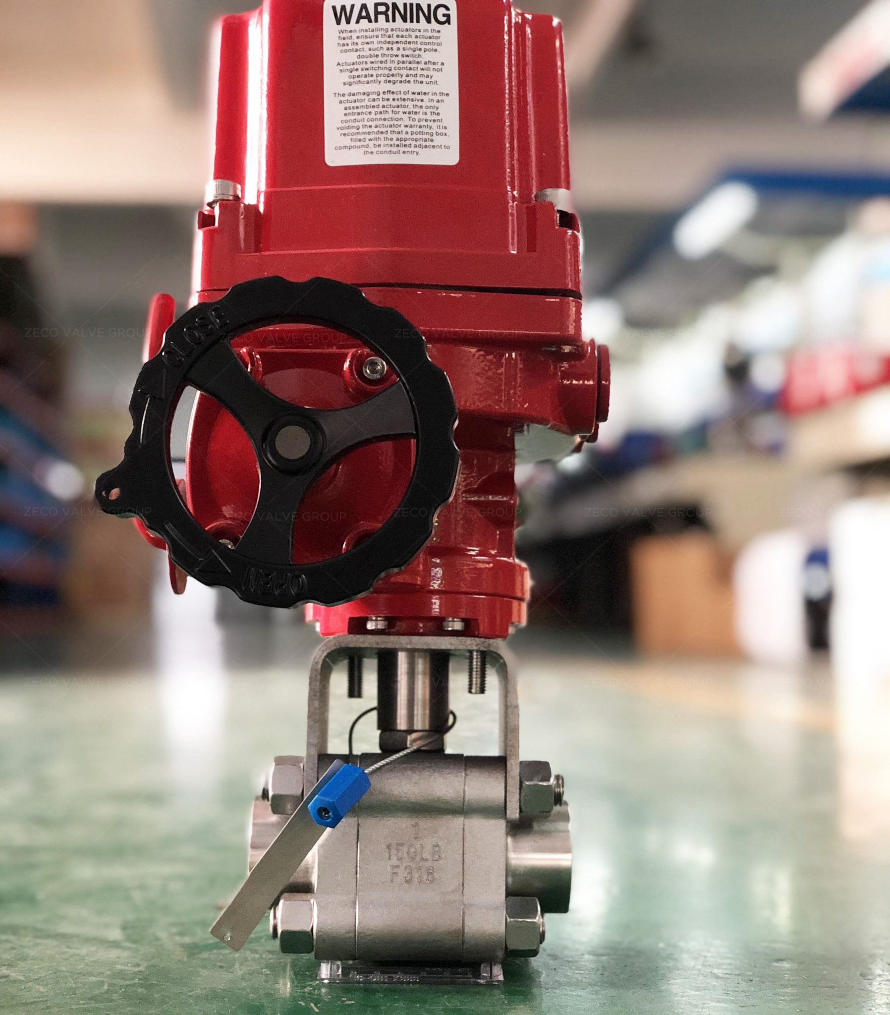 1 Inch Motorized Ball Valve - Electric Ball Valve Manufacturer | ZECO Valve