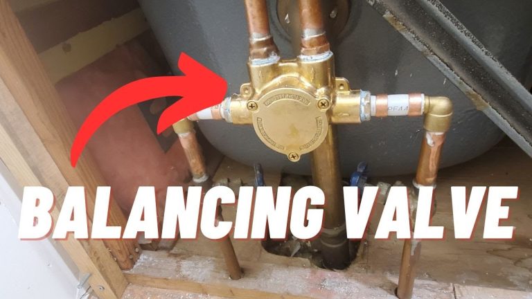 How a Pressure Balancing Valve Works — How It Prevents Scalding & What ...