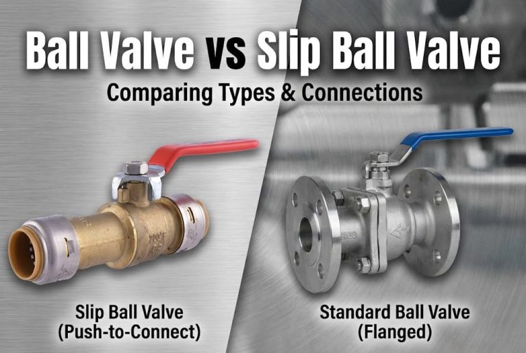 Ball Valve vs Slip Ball Valve: What's the Difference? - ZECO Valve
